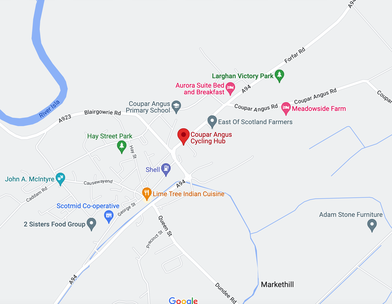 Coupar Angus Cycling Hub - VeloBoxes